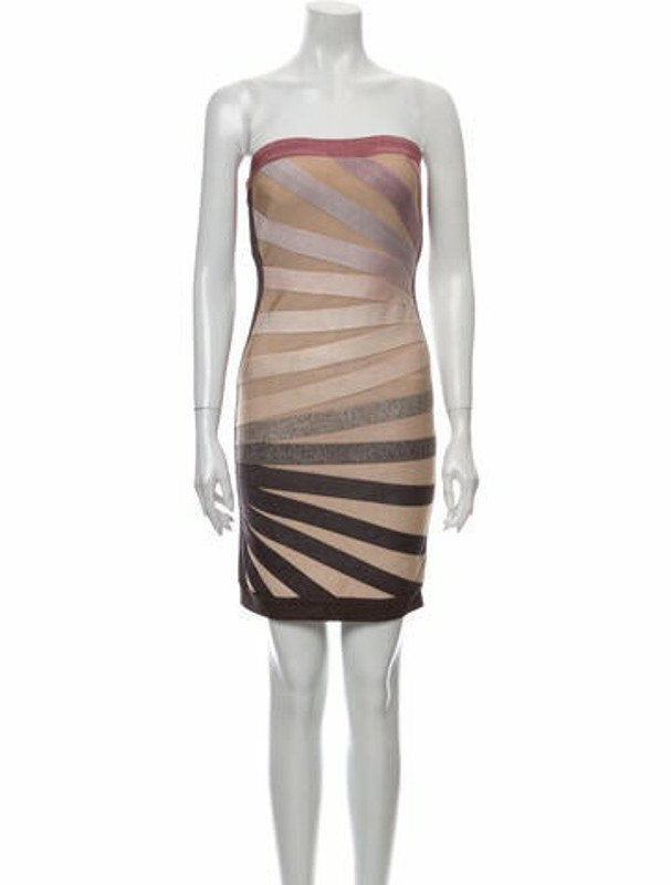 Herve Leger Bianca Mini Dress - ShopStyle