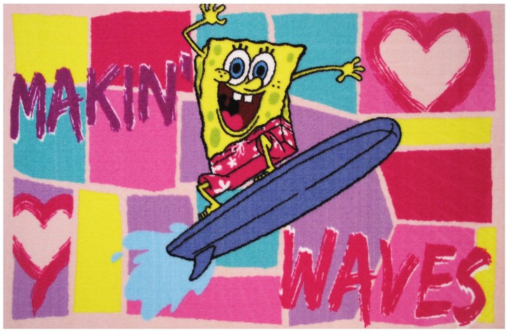 Fun Rugs SpongeBob SquarePants ''Makin' Waves'' Rug - ShopStyle