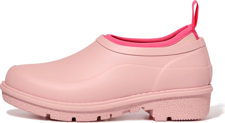 FitFlop Wonderclog Neon-Pop Waterproof Rubber Clogs - ShopStyle