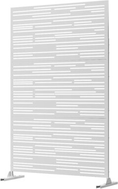 Fency 6.5 ft. H x 4 ft. W Privacy Screen Metal Fence Panel - ShopStyle ...