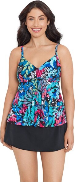 Women's Trimshaper Rylee Tankini Swimsuit - - Multi - ShopStyle