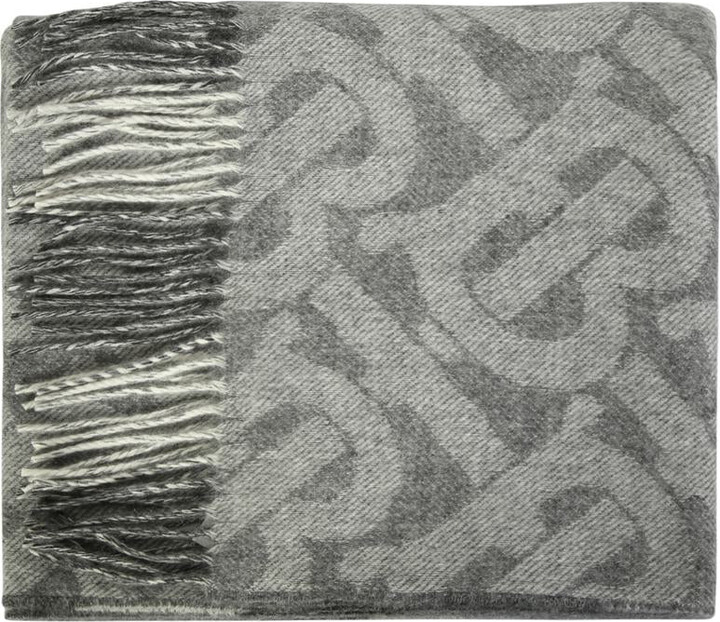 Burberry Iconic Monogram Logo Scarf Is All You Need To Complete The ...