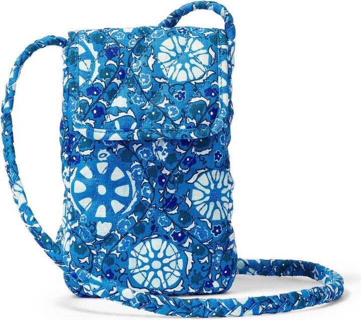 Zinnia Floral Print Quilted Crossbody Bag - RHODE x Target Blue/Light ...
