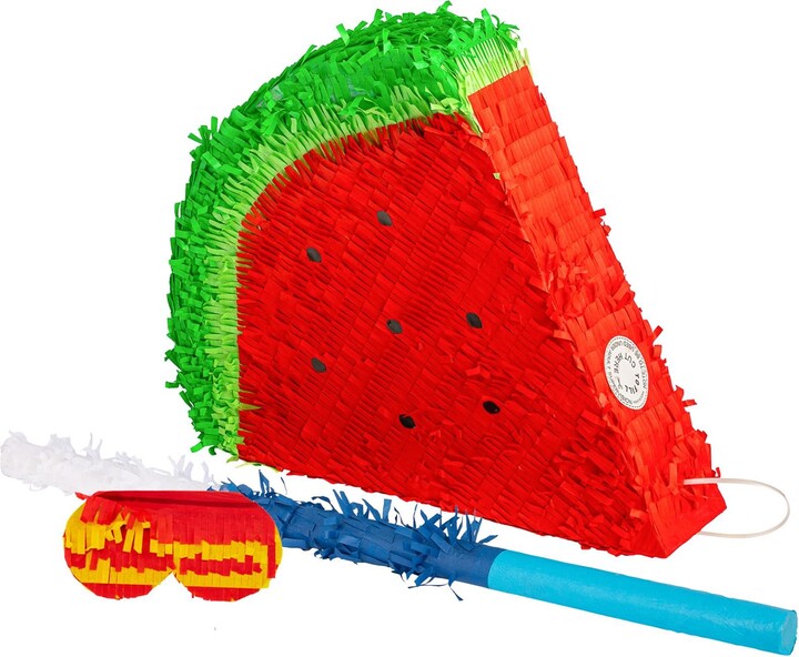 Fax Potato 3pc Watermelon Pinata Set with Stick & Blindfold - ShopStyle ...