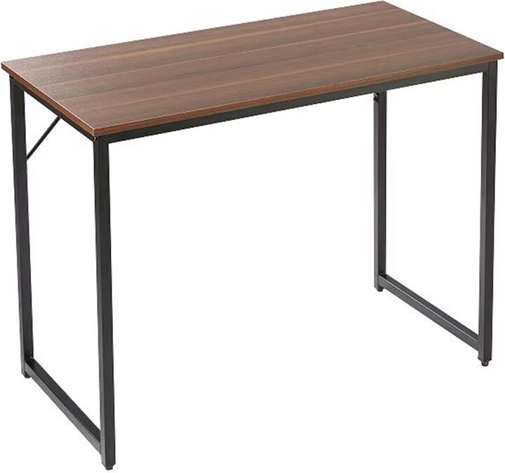 Gr8 Home Compact Industrial Computer Desk 39" Small Home Office Table ...