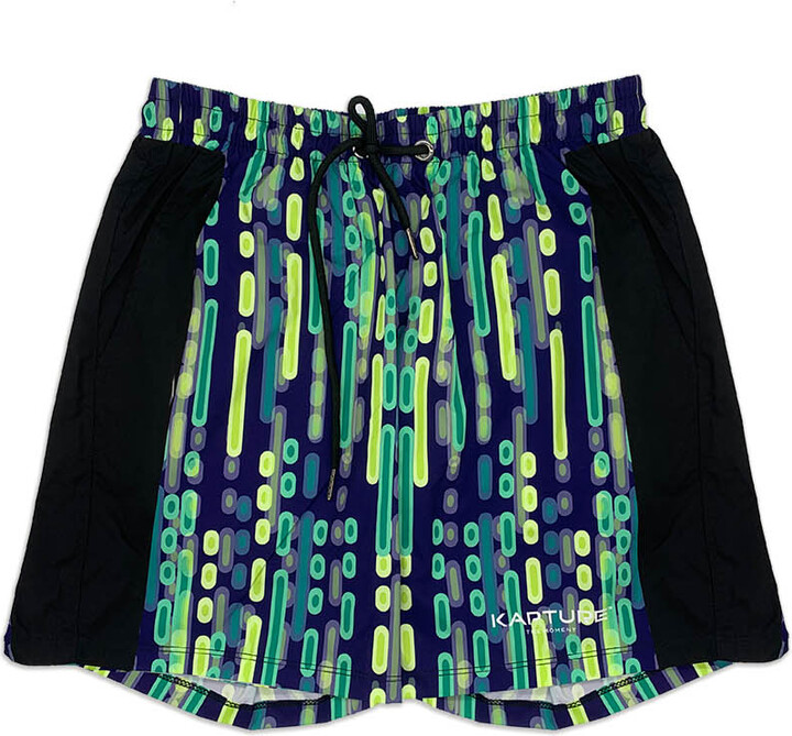 Kapture Green Men's Future Dive Shorts - ShopStyle Swimwear