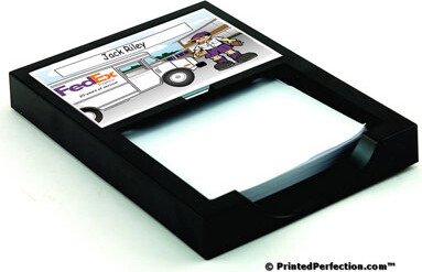 Printed Perfection Personalized Fedex Driver Male Memo Holder with 100 ...