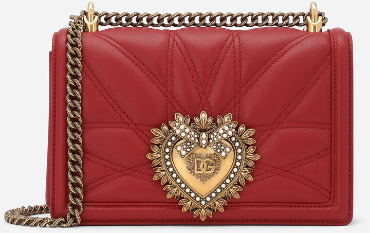 Dolce & Gabbana Medium Devotion bag in quilted nappa leather - ShopStyle