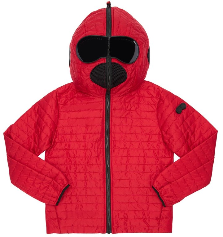 AI RIDERS Hooded Nylon Puffer Jacket W/ Lenses - ShopStyle Boys' Outerwear
