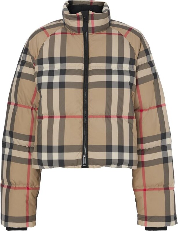 Burberry Cropped Puffer Jacket - ShopStyle