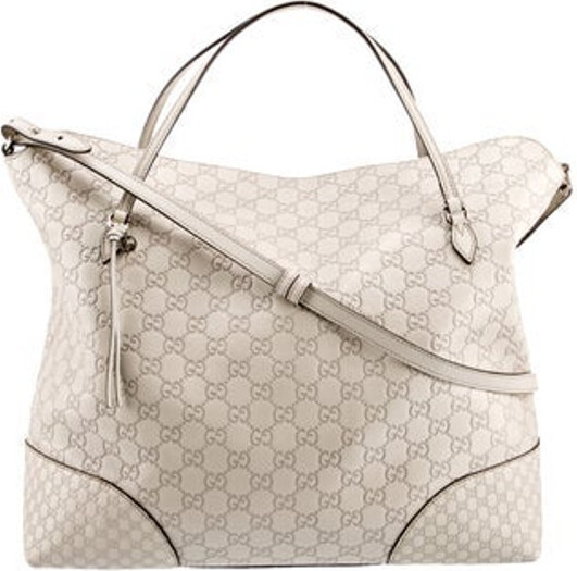 Gucci GG Signature Foldover Bree Tote - ShopStyle