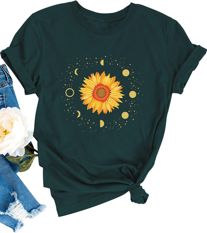 Dresswel Women Solar Eclipse Lunar Eclipse Apocalypse T-Shirt Funny ...