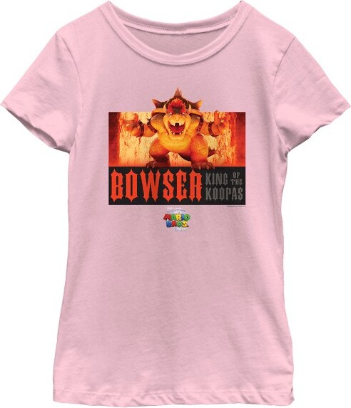 Super Mario Bros: The Movie Girl's The Super Mario Bros. Movie Bowser ...