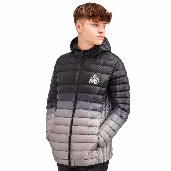 Kings Will Dream | KWD Abasi Kids Junior Puffer Fade Hood Jacket 8/9 ...
