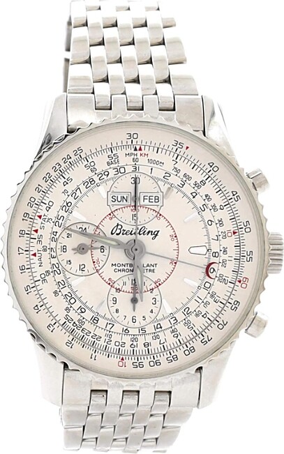 Pre-Owned Breitling Navitimer Montbrillant Datora Chronograph Automatic ...