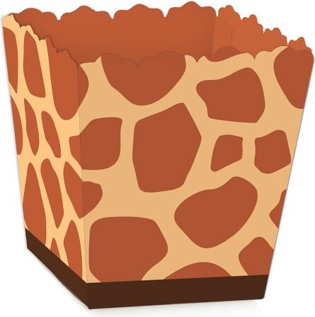 Big Dot of Happiness Giraffe Print - Party Mini Favor Boxes - Safari ...