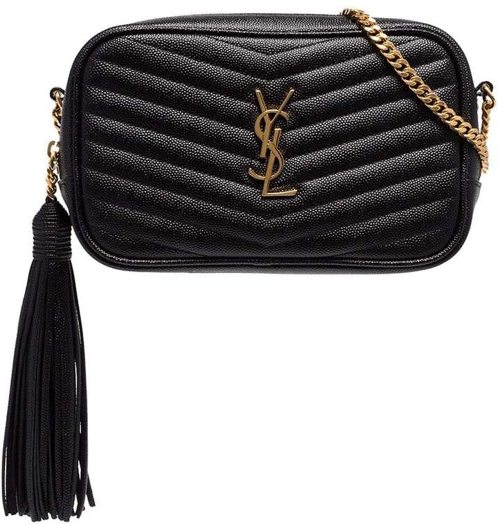 Saint Laurent mini Mono crossbody bag - ShopStyle