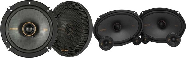 Kicker 51KSS369 KS-Series 6x9" and 2.75" and 1" Tweeter, 3-way ...
