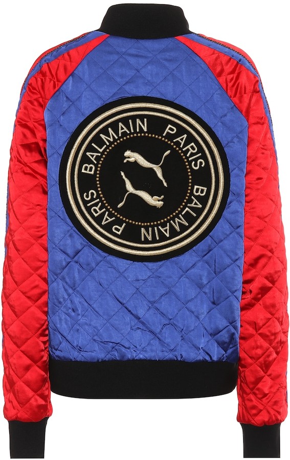 Puma x Balmain reversible track jacket - ShopStyle