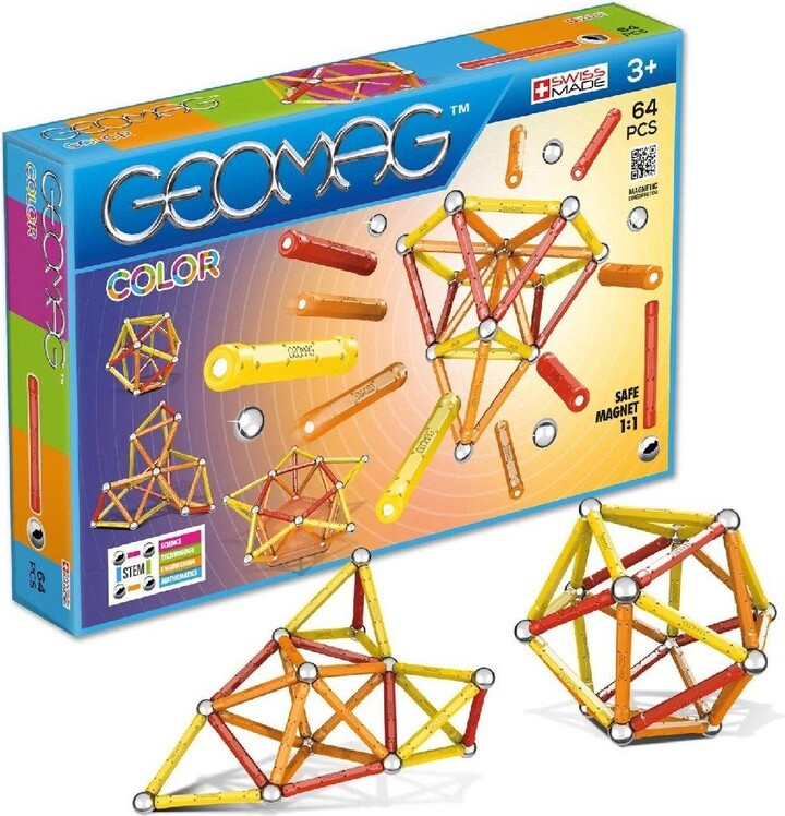 Geomag Colour 64 Piece Magnetic Building Kit - ShopStyle Arts & Crafts Toys