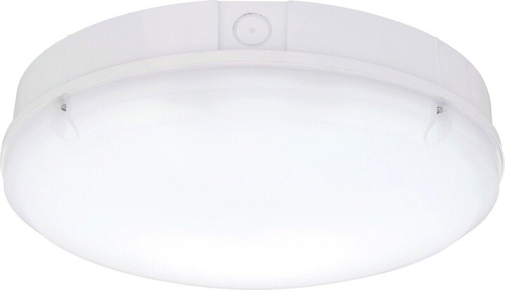 Loops Gloss White IP65 Bulkhead Light - 18W CCT SMD LED Module ...