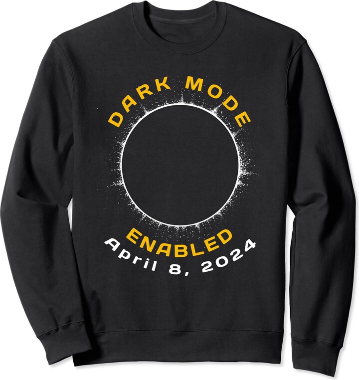 Dark Mode Totality 2024 Solar Eclipse Apparel Total Solar Eclipse 2024 ...