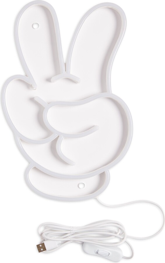 Yellowpop x Disney Mickey Peace LED Neon Sign - ShopStyle Tree Ornaments