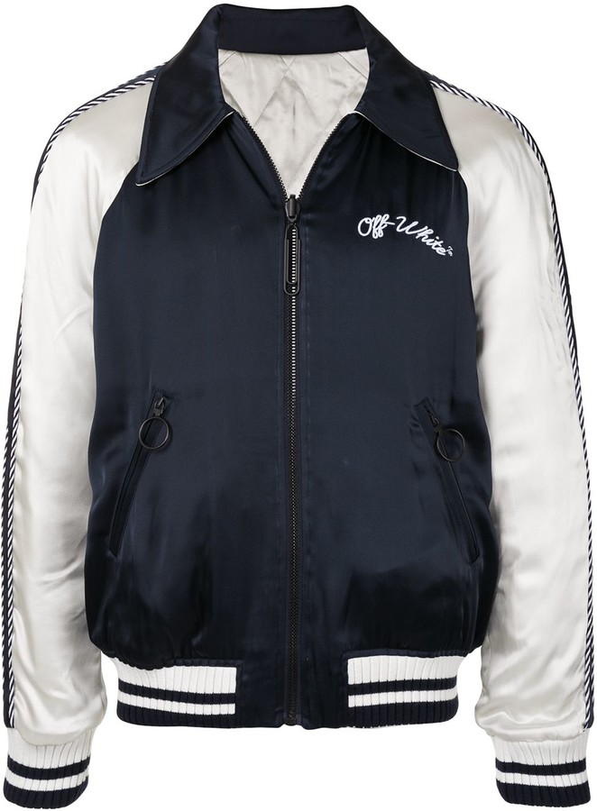 Off-White Reversible Varsity Jacket - ShopStyle