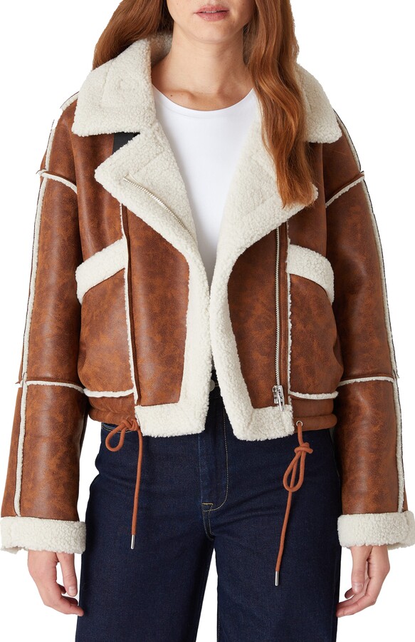 Blank NYC Faux Shearling Jacket - ShopStyle