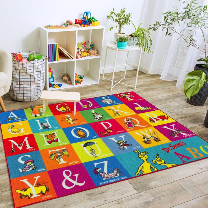 Licensed Dr Seuss ABC Area Rug - ShopStyle