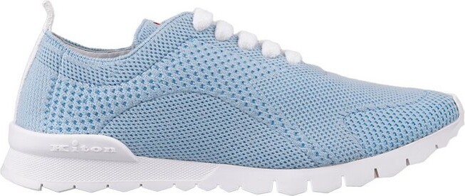 Kiton Fully-Perforated Lace-Up Sneakers - ShopStyle Trainers & Athletic ...
