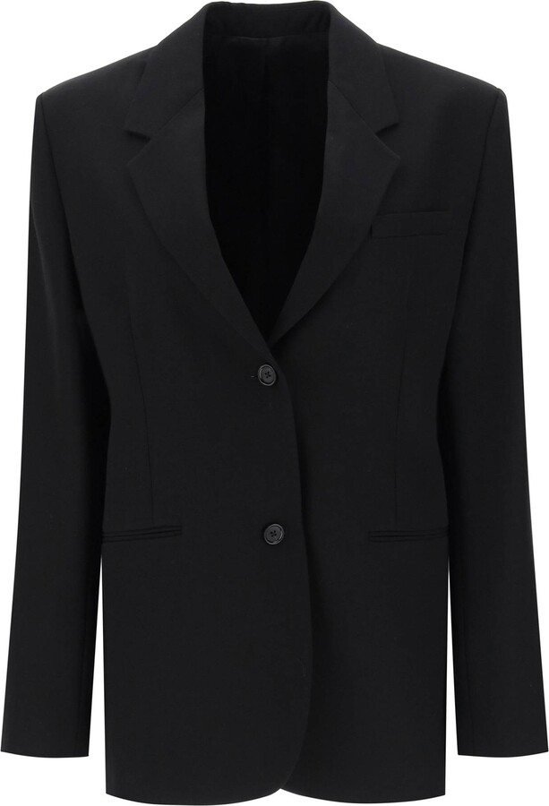 Totême Single Breasted Tailored Jacket - ShopStyle Blazers
