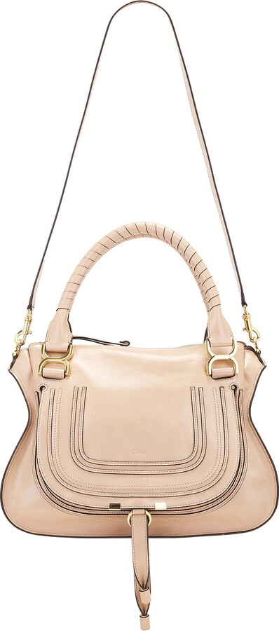Chloé Marcie Bag in Beige - ShopStyle