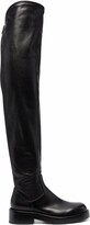 Ann Demeulemeester Nicky Otk thigh-high boots - ShopStyle