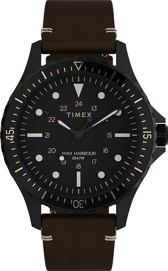 Timex Navi Harbour XL Stainless Steel Watch - ShopStyle