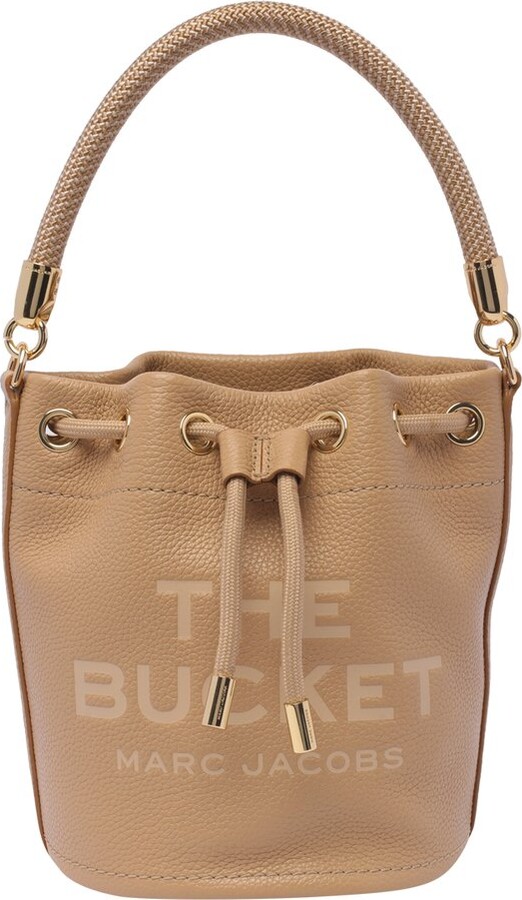 Marc Jacobs Logo Embossed The Bucket Bag - ShopStyle