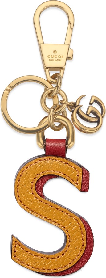 Gucci Letter S keychain - ShopStyle Wallets & Card Holders
