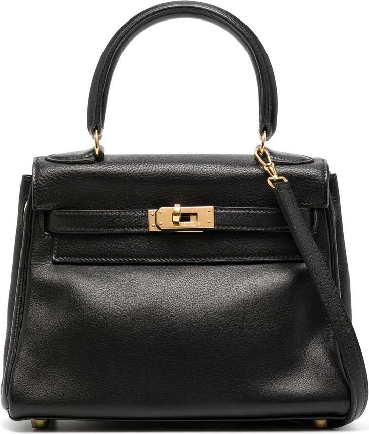 Hermès Pre-Owned 1990 pre-owned mini Kelly two-way bag - ShopStyle