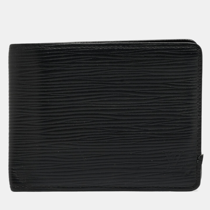 Louis Vuitton Black Epi Leather Slender Wallet - ShopStyle