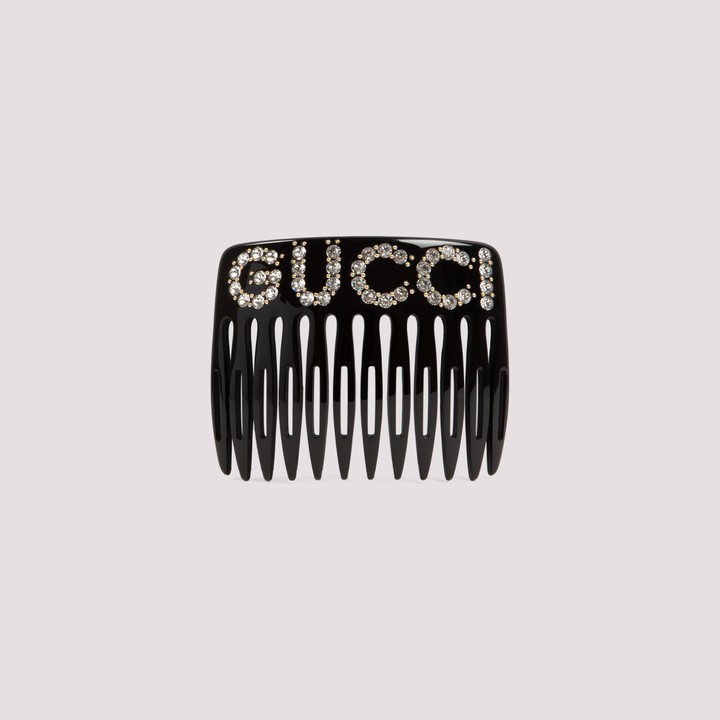 Gucci Crystal Embellished Hair Comb - ShopStyle Hats