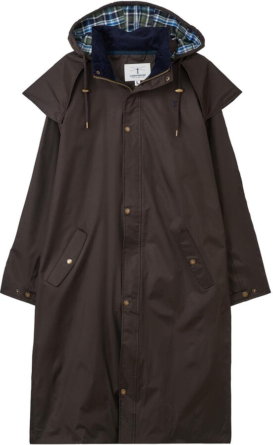 LightHouse LStockman Mens Full Length Raincoat - ShopStyle