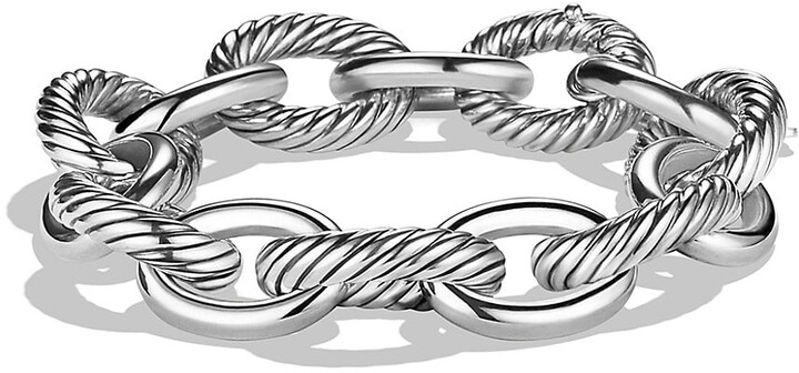 David Yurman Oval Extra-Large Link Bracelet - ShopStyle
