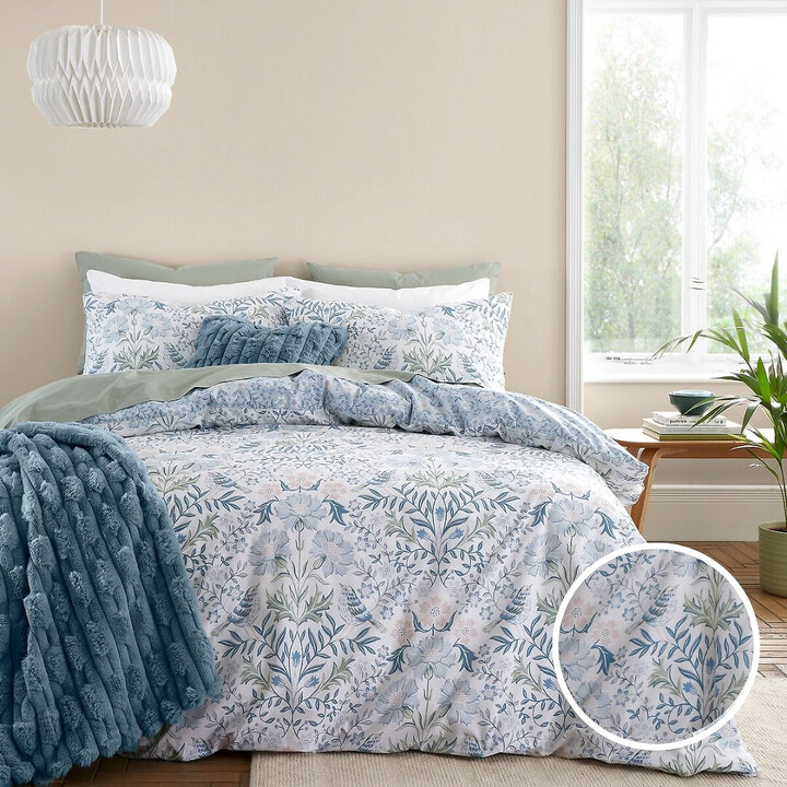 Bianca Fine Linens Hedgerow Hopper 100% Cotton Duvet Cover And ...