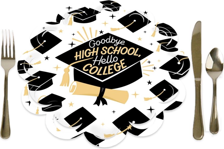 Big Dot Of Happiness Goodbye High School, Hello College Graduation ...