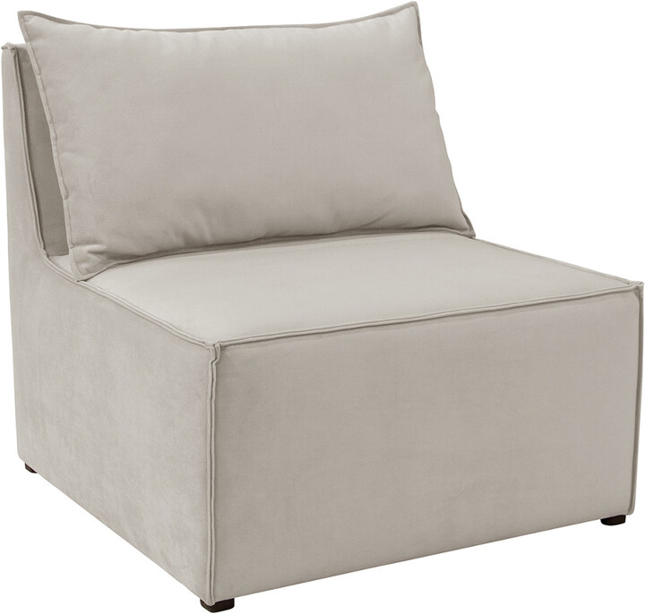 Skyline Furniture French Seamed Sectional Armless Chair - ShopStyle ...