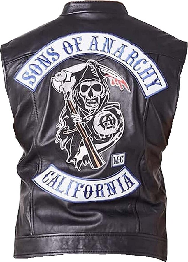 SPURZE Mens Sons of Anarchy SOA Jax Teller Charlie Hunnam Highway Biker ...