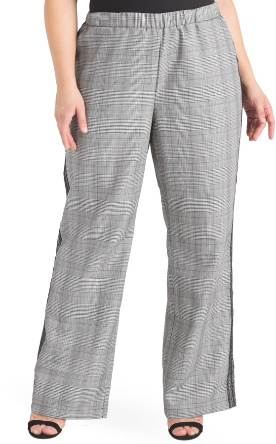 Standards & Practices Rowam Lace Trim Pants - ShopStyle