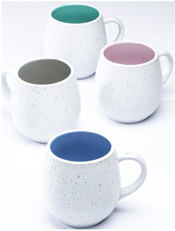 Waterside Set Of 4 Speckled Hug Mugs - ShopStyle