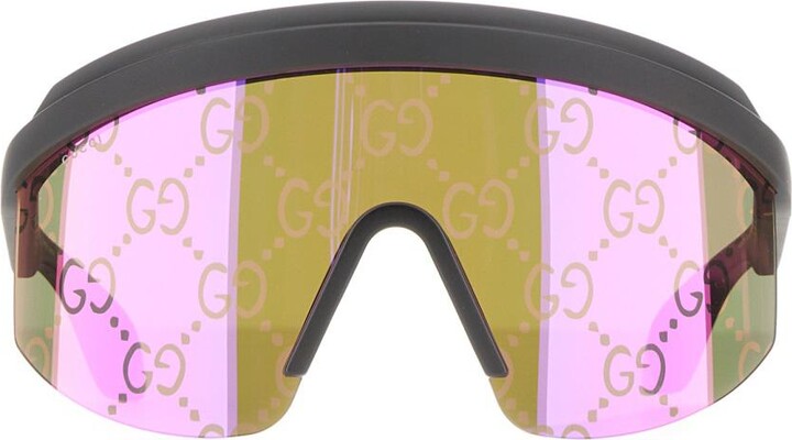Gucci Mask Frame Sunglasses - ShopStyle