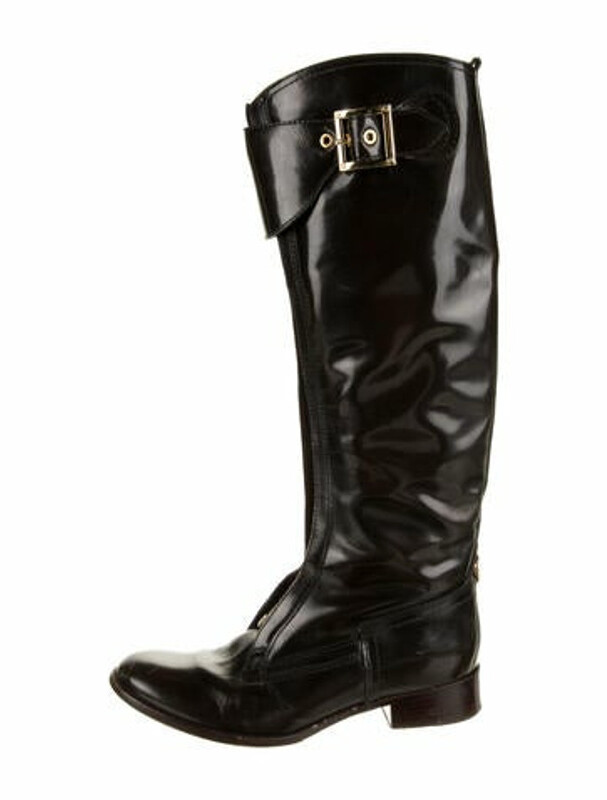 Tory Burch Patent Leather Riding Boots - ShopStyle